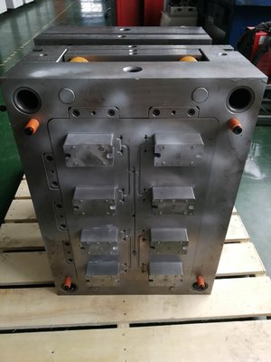 Black Plastic Mould Plastic Injection Production PP Custom Material Fixed Installation