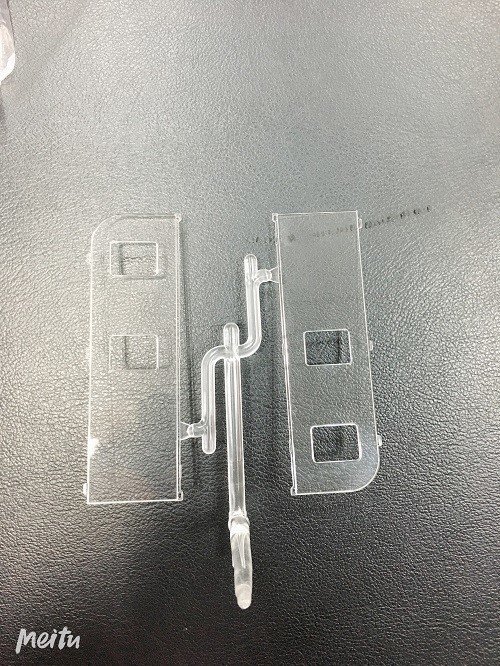 OEM Painting Free Plastic Injection Parts Transparent High Gloss Complex