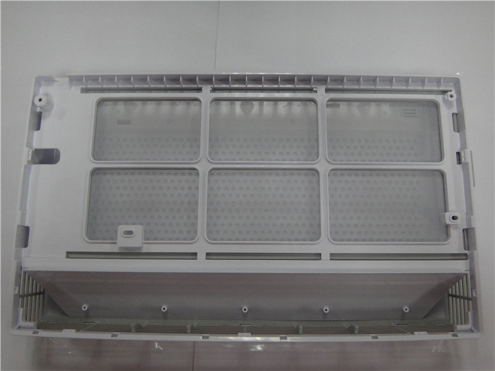 Customized Home Plastic Injection Molding Air Condition Panel White Material ABS